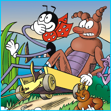 Ferda mravenec a Brouk Pytlík from Ondřej Sekora | Illustrators, 80 ...